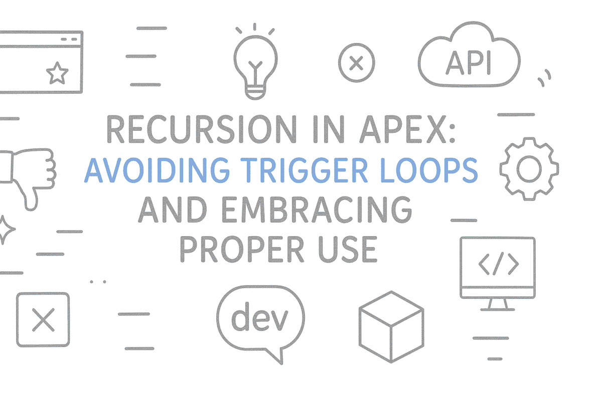 Recursion in Apex: Avoiding Trigger Loops and Embracing Proper Use ...